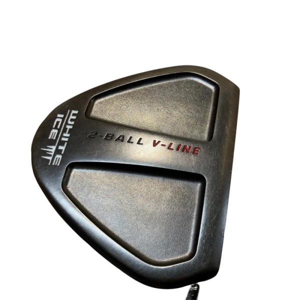 中古　Dランク　オデッセイ　ＷＨＩＴＥ　ＩＣＥ　ＷＨＩＴＥ　ＩＣＥ　２・ＢＡＬＬ　Ｖ−ＬＩＮＥ　３５インチ　パター　スチール 　フレックスその他 ロフト角:3.00