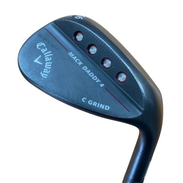 中古　Cランク　キャロウェイ　ＭＡＣＫ　ＤＡＤＤＹ　ＭＡＣＫ　ＤＡＤＤＹ　４　マットブラック　５６°／０８°Ｃ　ウェッジ　Ｄｙｎａｍｉｃ　Ｇｏｌｄ 　フレックスＳ ロフト角:56.00