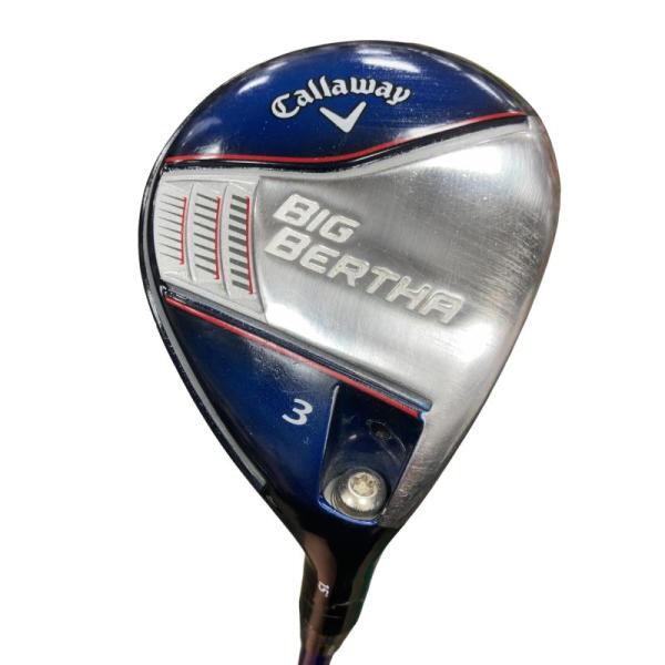 中古　Cランク　キャロウェイ　ＢＩＧ　ＢＥＲＴＨＡ　ＢＩＧ　ＢＥＲＴＨＡ（２０１４）　３Ｗ　フェアウェイウッド　ＢＩＧ　ＢＥＲＴＨＡ（２０１４） 　フレックスＲ ロフト角:15.00