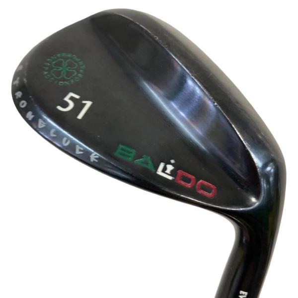 中古　Cランク　ＢＡＬＤＯ　ＢＡＬＤＯ　ＢＡＬＤＯ　ＳＴＲＯＮＧ　ＬＵＣＫ　ＴＹＰＥ−Ｓ　５１°　ウェッジ　純正特注シャフト 　フレックスＳ ロフト角:51.00