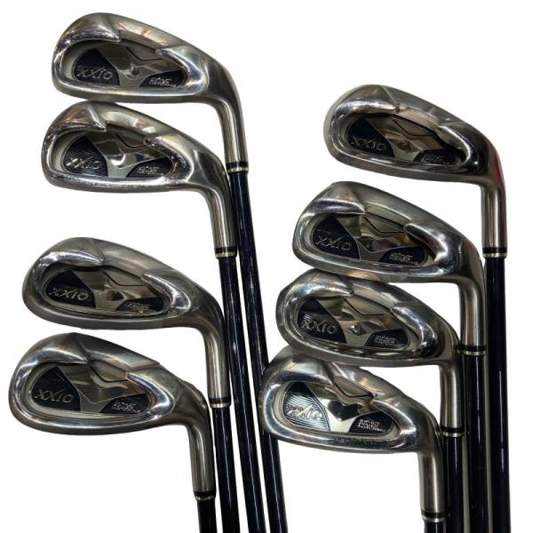 中古　Cランク　ダンロップ　ＸＸＩＯ　ＸＸＩＯ（２００８）　　８Ｓ（実本数：８本セット）　アイアンセット　ＸＸＩＯ　ＭＰ５００（ＩＲＯＮ） 　フレックスＳ ロフト角:24.00