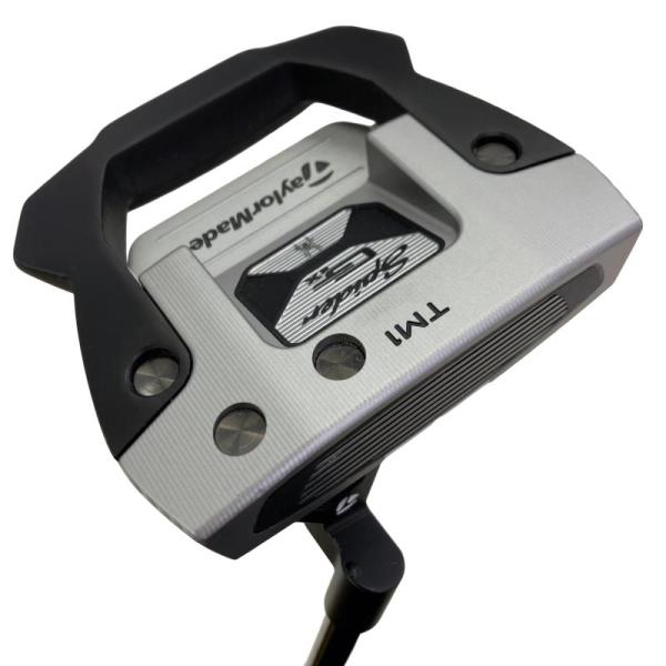 中古　Cランク　テーラーメイド　Ｓｐｉｄｅｒ　ＧＴｘ　ＴＲＵＳＳ　Ｓｐｉｄｅｒ　ＧＴｘ　ＴＲＵＳＳ　ＤＵＮＥ　ＳＩＬＶＥＲ　ＴＭ１　３３インチ　パター　スチール 　フレックスその他 ロフト角:3.00