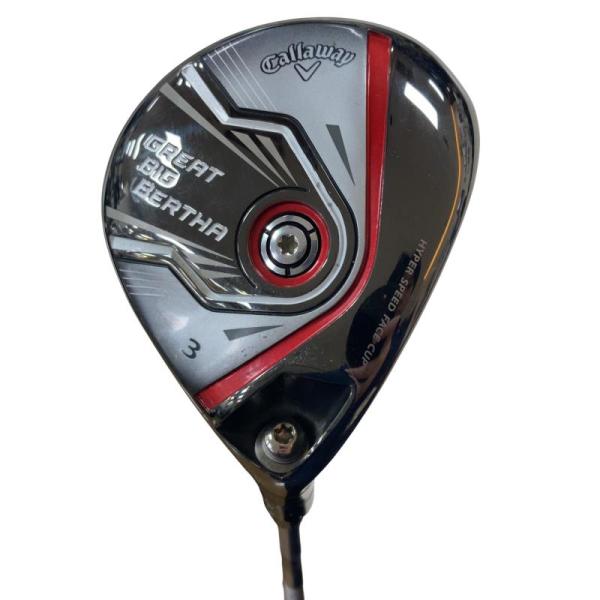 中古　Cランク　キャロウェイ　ＧＲＥＡＴ　ＢＩＧ　ＢＥＲＴＨＡ　ＧＲＥＡＴ　ＢＩＧ　ＢＥＲＴＨＡ（２０１５）　３Ｗ　フェアウェイウッド　純正特注シャフト 　フレックスＲ ロフト角:15.00