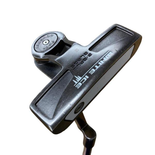 中古　Cランク　オデッセイ　ＷＨＩＴＥ　ＩＣＥ　ＷＨＩＴＥ　ＩＣＥ　２・ＢＡＬＬ　ＢＬＡＤＥ　３３インチ　パター　スチール 　フレックスその他 ロフト角:3.00