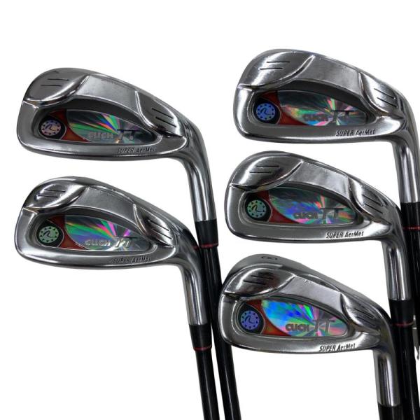 中古　Dランク　ルーツゴルフ（旧ゴーセン）　ＲＯＯＴＳ　ＲＯＯＴＳ　ＣＬＩＣＫ　ＴＴ　６Ｓ（実本数：５本セット）　アイアンセット　ＣＬＩＣＫ　サファイアレッド（アイアン） 　フレックスＲ ロフト角:23.00