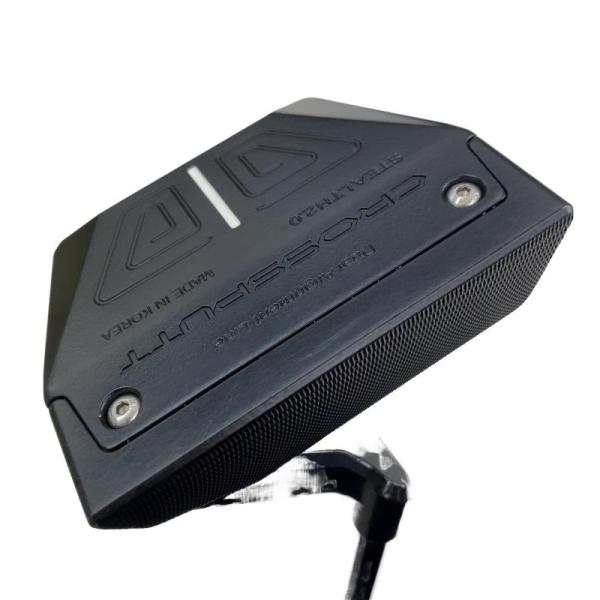 中古　Cランク　ＣＲＯＳＳＰＵＴＴ　ＣＲＯＳＳＰＵＴＴ　ＣＲＯＳＳＰＵＴＴ　ＳＴＥＡＬＴＨ２．０（ブラック）　３４インチ　パター　スチール 　フレックスその他 ロフト角:3.00
