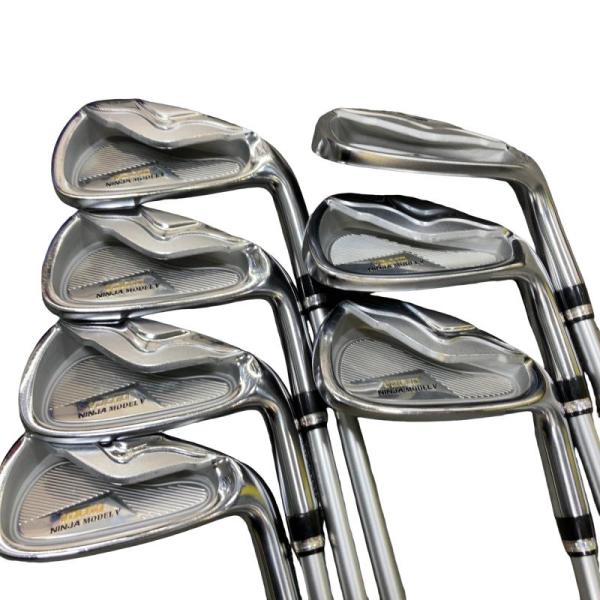 中古　Cランク　カタナゴルフ　ＶＯＬＴｉＯ　ＮＩＮＪＡ　ＶＯＬＴｉＯ　ＮＩＮＪＡ　ＭＯＤＥＬ−Ｖ　７Ｓ（実本数：７本セット）　アイアンセット　ＭＣＩ　ＶＯＬＴＩＯ　４０ 　フレックスＳＲ ロフト角:28.00