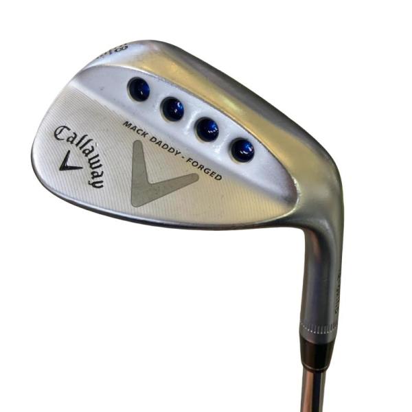 中古　Dランク　キャロウェイ　ＭＡＣＫ　ＤＡＤＤＹ　ＭＡＣＫ　ＤＡＤＤＹ　ＦＯＲＧＥＤ　ミルキークロム　５８°／０８°　ウェッジ　ＮＳ　ＰＲＯ　ＭＯＤＵＳ３　ＴＯＵＲ１２０ 　フレックスＳ ロフト角:58.00