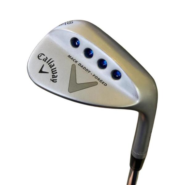 中古　Cランク　キャロウェイ　ＭＡＣＫ　ＤＡＤＤＹ　ＭＡＣＫ　ＤＡＤＤＹ　ＦＯＲＧＥＤ　ミルキークロム　５８°／０８°　ウェッジ　Ｄｙｎａｍｉｃ　Ｇｏｌｄ 　フレックスＳ ロフト角:58.00