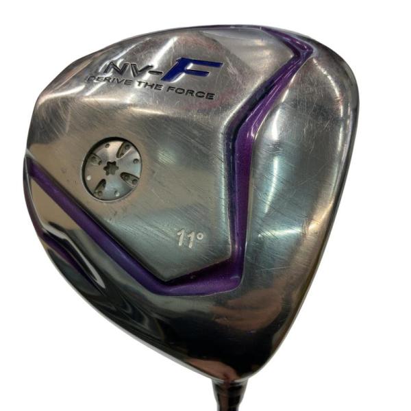 中古　Cランク　マグレガー　ＭＡＣＴＥＣ　ＭＡＣＴＥＣ　ＮＶ−Ｆ　Ｔｙｐｅ−１　１１°　ドライバー　Ｍｏｔｏｒｅ　ＭＦ−３９４２（ブルー） 　フレックスＲ ロフト角:11.00