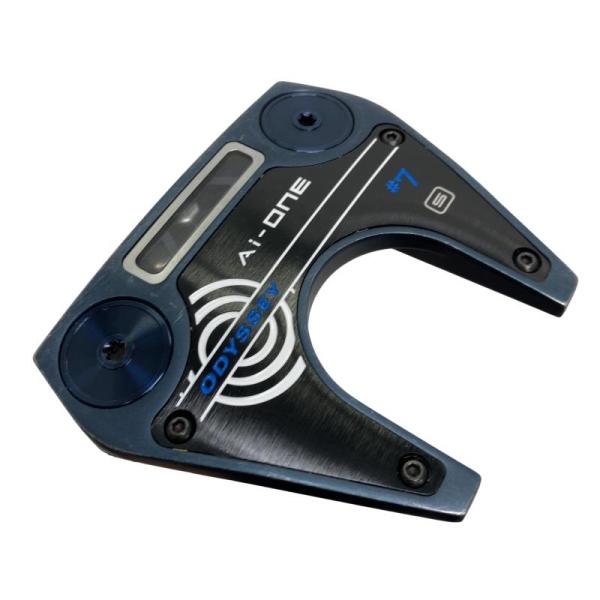 中古　Cランク　オデッセイ　Ａｉ−ＯＮＥ　Ａｉ−ＯＮＥ　＃７　Ｓ　３４インチ　レフティ　パター　ＳＴＲＯＫＥ　ＬＡＢ　９０　スチール 　フレックスその他 ロフト角:3.00