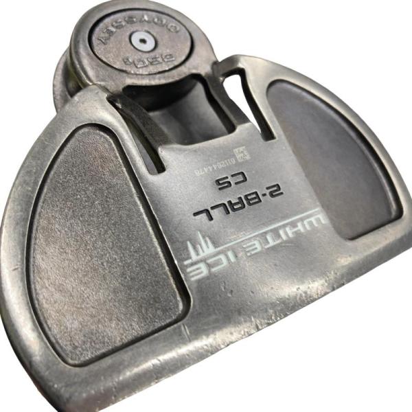 中古　Dランク　オデッセイ　ＷＨＩＴＥ　ＩＣＥ　ＷＨＩＴＥ　ＩＣＥ　２・ＢＡＬＬ　センターシャフト　３５インチ　パター　スチール 　フレックスその他 ロフト角:3.00