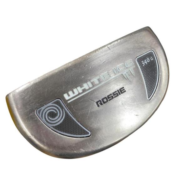 中古　Cランク　オデッセイ　ＷＨＩＴＥ　ＩＣＥ　ＷＨＩＴＥ　ＩＣＥ　ＲＯＳＳＩＥ　３４インチ　パター　スチール 　フレックスその他 ロフト角:3.00