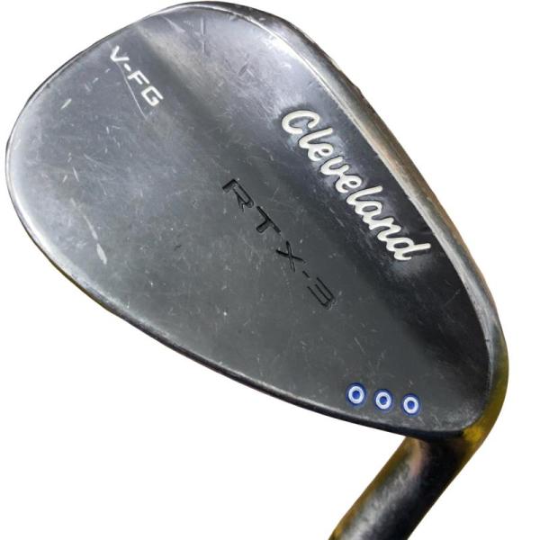 中古　Dランク　クリーブランド　Ｃｌｅｖｅｌａｎｄ　Ｃｌｅｖｅｌａｎｄ　ＲＴＸ−３　ブラックサテン　５６°／１４°　ウェッジ　ＮＳ　ＰＲＯ　９５０ＧＨ 　フレックスＳ ロフト角:56.00