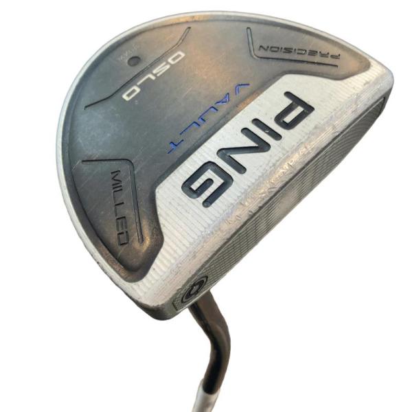 中古　Dランク　ピン　ＶＡＵＬＴ　ＶＡＵＬＴ　ＯＳＬＯ　シルバー　３４インチ　パター　スチール 　フレックスその他 ロフト角:0.00