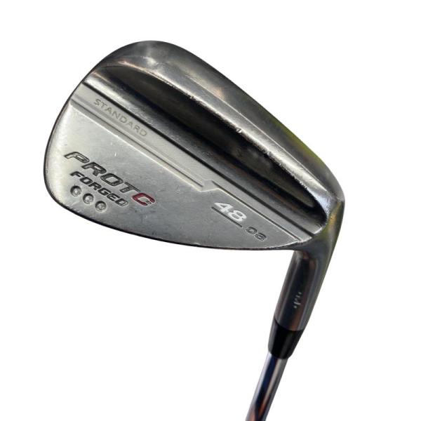 中古　Cランク　ＰＲＯＴＯ−ＣＯＮＣＥＰＴ　ＰＲＯＴＯ−ＣＯＮＣＥＰＴ　ＰＲＯＴＯ−ＣＯＮＣＥＰＴ　ＦＯＲＧＥＤ　ＷＥＤＧＥ（メッキ）　４８°／０８°　ウェッジ　リシャフト 　フレックスその他 ロフト角:48.00