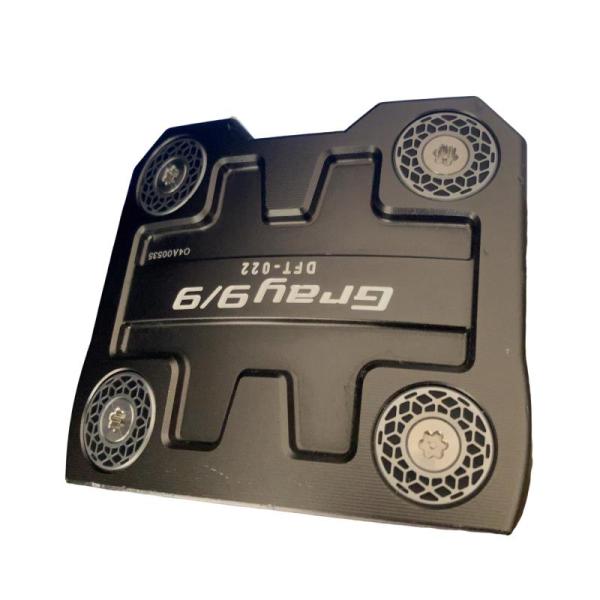 中古　Cランク　キャスコ　Ｇｒａｙ　Ｇｒａｙ　９／９　ＤＥＬＴＡ−ＦＡＣＥ　Ｔｕｒｔｌｅ　ＤＦＴ−０２２　３４インチ　パター　オリジナルカーボン 　フレックスその他 ロフト角:1.50