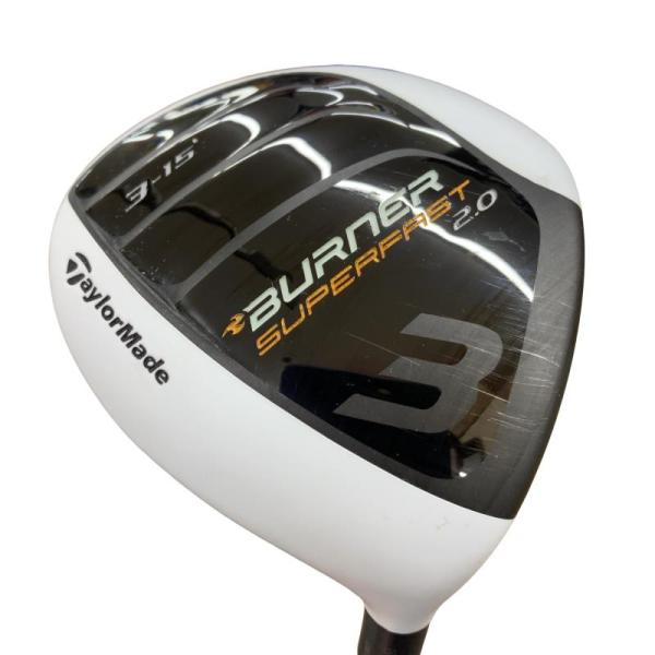 中古　Cランク　テーラーメイド　ＢＵＲＮＥＲ　ＢＵＲＮＥＲ　ＳＵＰＥＲ　ＦＡＳＴ　２．０　３Ｗ　ＵＳＡ　フェアウェイウッド　ＭＡＴＲＩＸ　ＸＣＯＮ　４．８ 　フレックスＳ ロフト角:15.00