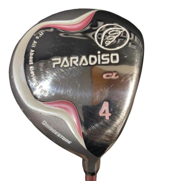 中古　Cランク　ブリヂストン　Ｐａｒａｄｉｓｏ　Ｐａｒａｄｉｓｏ　ＣＬ（２００９）　４Ｗ　レディース　フェアウェイウッド　ＰＡＲＡＤＩＳＯ　ＰＣ−０９ｗ 　フレックスＬ ロフト角:22.00