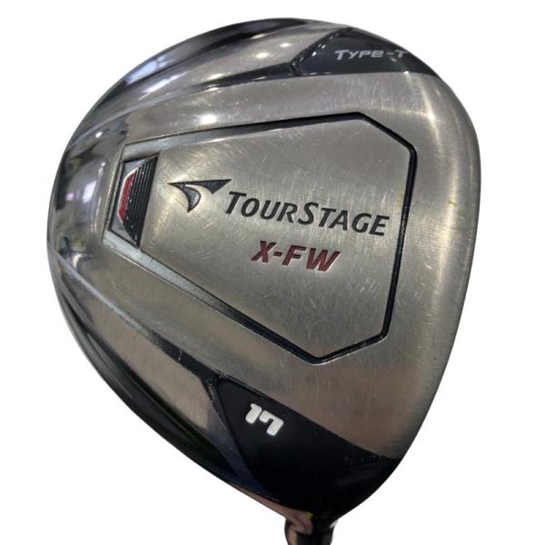 中古　Cランク　ブリヂストン　ＴＯＵＲＳＴＡＧＥ　ＴＯＵＲＳＴＡＧＥ　Ｘ−ＦＷ　Ｔｙｐｅ−Ｔ　１７°　フェアウェイウッド　Ｔｏｕｒ　ＡＤ　ＢＢ−６ 　フレックスＳ ロフト角:17.00