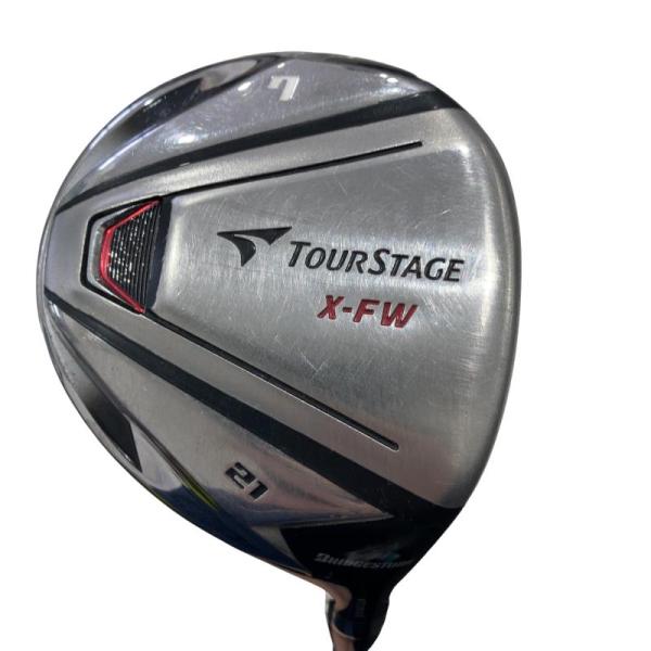 中古　Cランク　ブリヂストン　ＴＯＵＲＳＴＡＧＥ　ＴＯＵＲＳＴＡＧＥ　Ｘ−ＦＷ　７Ｗ　フェアウェイウッド　Ｔｏｕｒ　ＡＤ　ＢＢ−６ 　フレックスＳ ロフト角:21.00