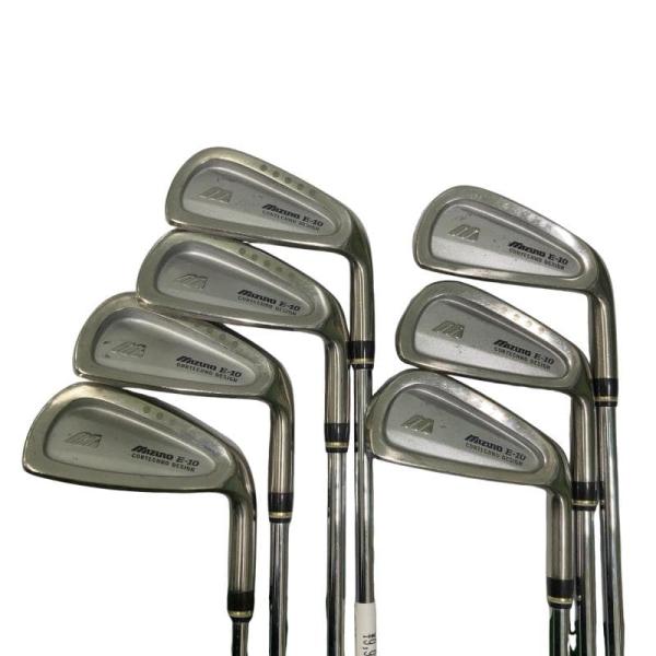 中古　Cランク　ミズノ　Ｍｉｚｕｎｏ　Ｍｉｚｕｎｏ　Ｅ−１０　９Ｓ（実本数：７本セット）　アイアンセット　ＮＳ　ＰＲＯ　９５０ＧＨ 　フレックスＳ ロフト角:25.00