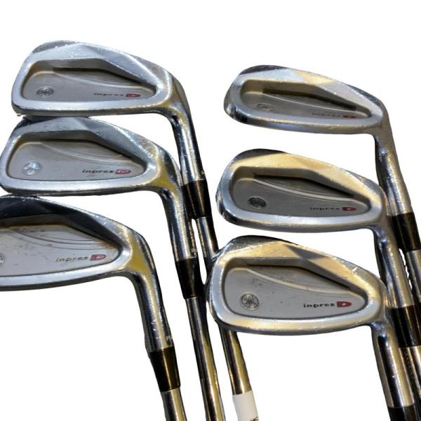 中古　Cランク　ヤマハ　ｉｎｐｒｅｓ　ｉｎｐｒｅｓ　Ｄ（２００４）　　６Ｓ（実本数：６本セット）　アイアンセット　ＮＳ　ＰＲＯ　９５０ＧＨ 　フレックスＲ ロフト角:24.00