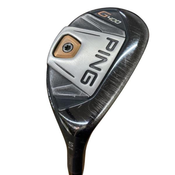 中古　Dランク　ピン　Ｇ４００　Ｇ４００　Ｕ５　ユーティリティ　ＡＬＴＡ　Ｊ　ＣＢ（ＵＴ） 　フレックスＳＲ ロフト角:26.00