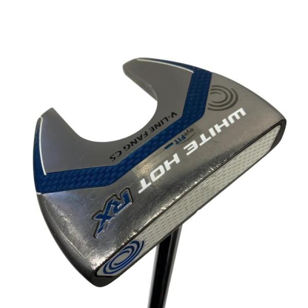 中古　Cランク　オデッセイ　ＷＨＩＴＥ　ＨＯＴ　ＲＸ　ＷＨＩＴＥ　ＨＯＴ　ＲＸ　Ｖ−ＬＩＮＥ　ＦＡＮＧ　ＣＳ　３５インチ　パター　スチール 　フレックスその他 ロフト角:3.00