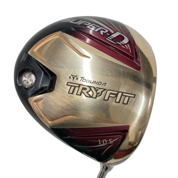 中古　Cランク　ゴルフプランナー　ＴＯＢＵＮＤＡ　ＴＯＢＵＮＤＡ　ＴＲＹ　ＦＩＴ　ＳＵＰＥＲ　Ｄ（２０１６）　ＧＯＬＤ　１０．５°　ドライバー　ＴＦ３０６ｄ 　フレックスＲ ロフト角:10.50