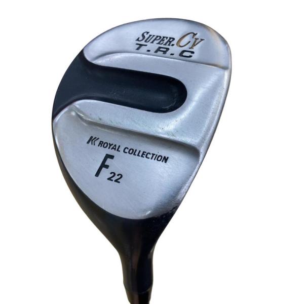 中古　Dランク　ロイヤルコレクション　ＳＵＰＥＲ　ＣＶ　ＳＵＰＥＲ　ＣＶ　Ｔ．Ｒ．Ｃ　２２°　フェアウェイウッド　リシャフト 　フレックスその他 ロフト角:22.00