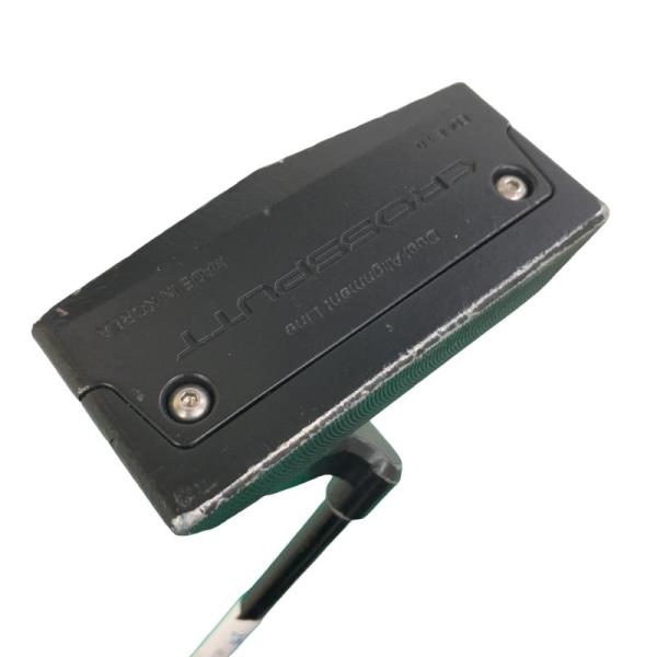 中古　Cランク　ＣＲＯＳＳＰＵＴＴ　ＣＲＯＳＳＰＵＴＴ　ＣＲＯＳＳＰＵＴＴ　Ｅｄｇｅ１．０（ブラック）　３３インチ　パター　スチール 　フレックスその他 ロフト角:3.00