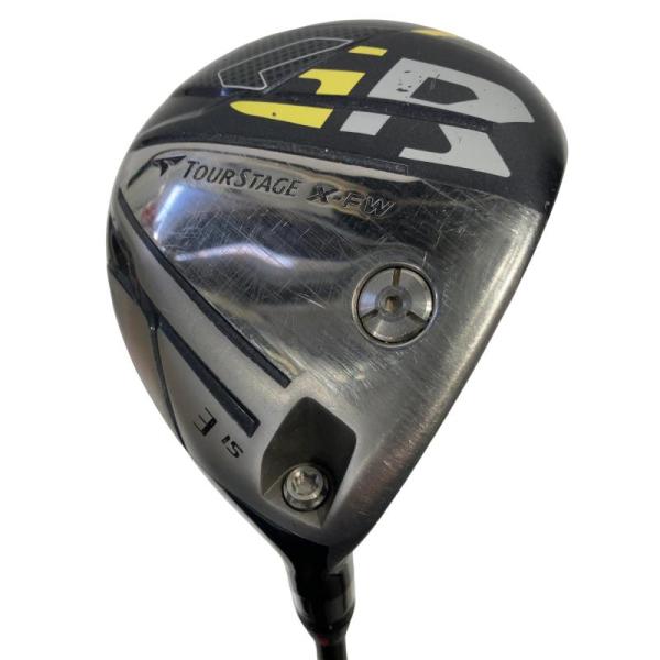 中古　Cランク　ブリヂストン　ＴＯＵＲＳＴＡＧＥ　ＴＯＵＲＳＴＡＧＥ　Ｘ−ＦＷ　ＧＲ（２０１４）　３Ｗ　フェアウェイウッド　Ｔｏｕｒ　ＡＤ　Ｂ１４−０３ｗ 　フレックスＳ ロフト角:15.00