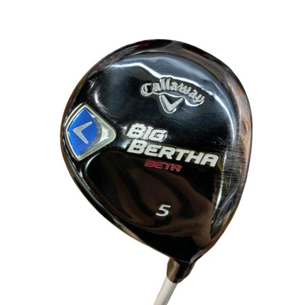 中古　Cランク　キャロウェイ　ＢＩＧ　ＢＥＲＴＨＡ　ＢＩＧ　ＢＥＲＴＨＡ（２０１４）　ＢＥＴＡ　５Ｗ　フェアウェイウッド　純正特注シャフト 　フレックスＲ ロフト角:19.00