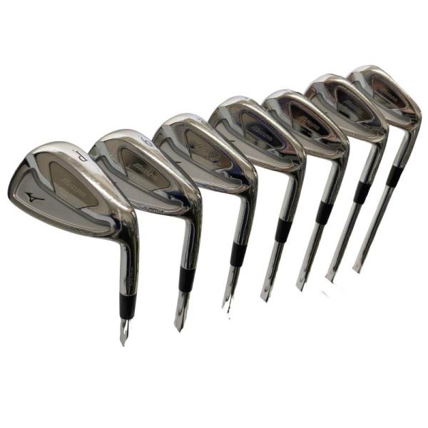 中古　Dランク　ミズノ　ＭＰ　ＭＰ−５９　７Ｓ（実本数：７本セット）　アイアンセット　純正特注シャフト 　フレックスＸ ロフト角:25.00