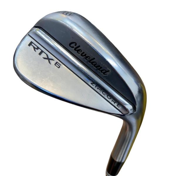 中古　Dランク　クリーブランド　Ｃｌｅｖｅｌａｎｄ　Ｃｌｅｖｅｌａｎｄ　ＲＴＸ−６　ＺＩＰＣＯＲＥ　ツアーサテン　４８°／１０°　ＭＩＤ　ウェッジ　Ｄｙｎａｍｉｃ　Ｇｏｌｄ 　フレックスＳ ロフト角:48.00