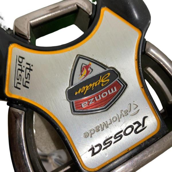 中古　Dランク　テーラーメイド　Ｒｏｓｓａ　ａｇｓｉ＋　Ｒｏｓｓａ　ａｇｓｉ＋　ｉｔｓｙ　ｂｉｔｓｙ　ＳＰＩＤＥＲ　ダブルベンド　３４インチ　パター　スチール 　フレックスその他 ロフト角:2.50