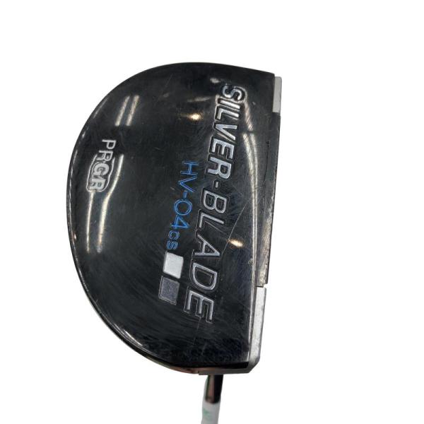 中古　Cランク　プロギア　ＳＩＬＶＥＲ−ＢＬＡＤＥ　ＨＶ　ＳＩＬＶＥＲ−ＢＬＡＤＥ　ＨＶ−０４ＣＳ　３４インチ　パター　スチール 　フレックスその他 ロフト角:3.00