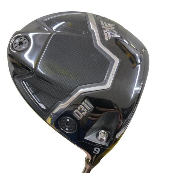 中古　Cランク　ＰＸＧ　ＰＸＧ　ＰＸＧ　０３１１　ＢＬＡＣＫ　ＯＰＳ　　９°　ドライバー　純正特注シャフト 　フレックスＳ ロフト角:9.00