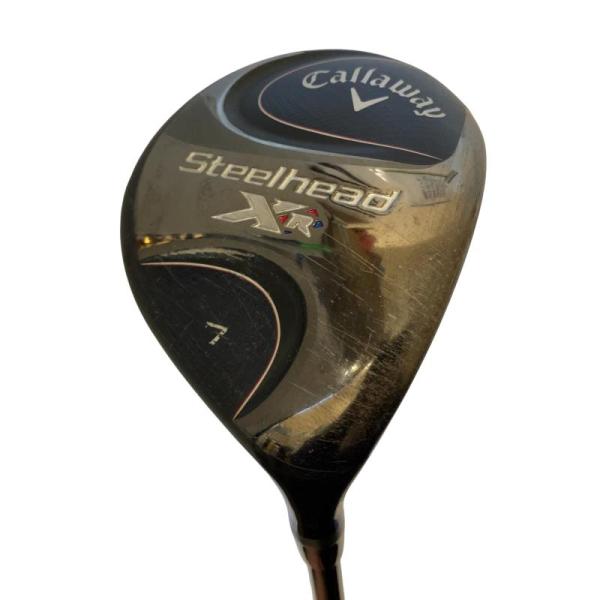 中古　Cランク　キャロウェイ　ＳＴＥＥＬＨＥＡＤ　ＳＴＥＥＬＨＥＡＤ　ＸＲ　７Ｗ　フェアウェイウッド　Ｓｐｅｅｄｅｒ　ＥＶＯＬＵＴＩＯＮ　ｆｏｒ　ＸＲ 　フレックスＳＲ ロフト角:21.00