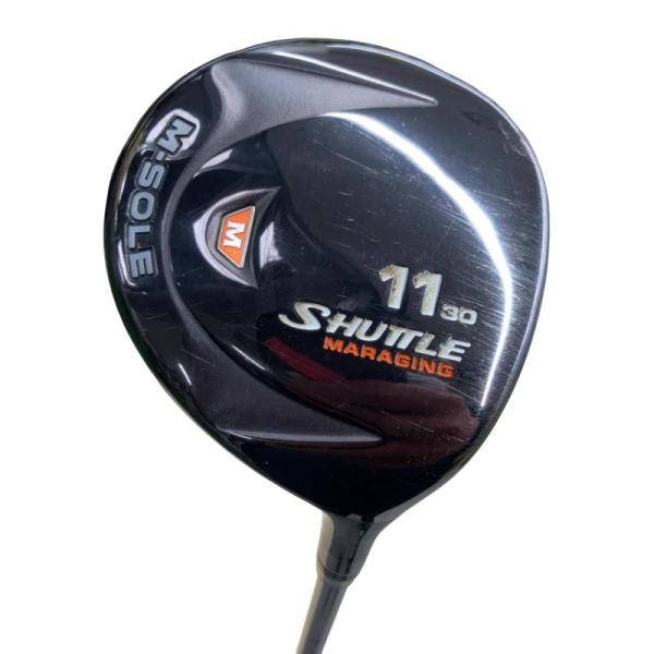 中古　Cランク　マジェスティゴルフ（旧マルマン）　ＳＨＵＴＴＬＥ　ＳＨＵＴＴＬＥ　Ｍ−ＳＯＬＥ　１１Ｗ　レディース　フェアウェイウッド　ＳＨＵＴＴＬＥ　ＮＢＰ　Ｔｙｐｅ０３ 　フレックスＬ ロフト角:30.00