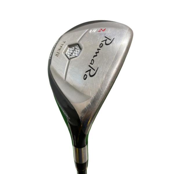 中古　Dランク　ＲｏｍａＲｏ　ＲｏｍａＲｏ　ＲｏｍａＲｏ　Ｒａｙ　ＴＹＰＥ　Ｒ　シルバー　Ｕ２４　ユーティリティ　ＲｏｍａＲｏ　ＲＪ−Ｔ１１ 　フレックスＳＲ ロフト角:24.00