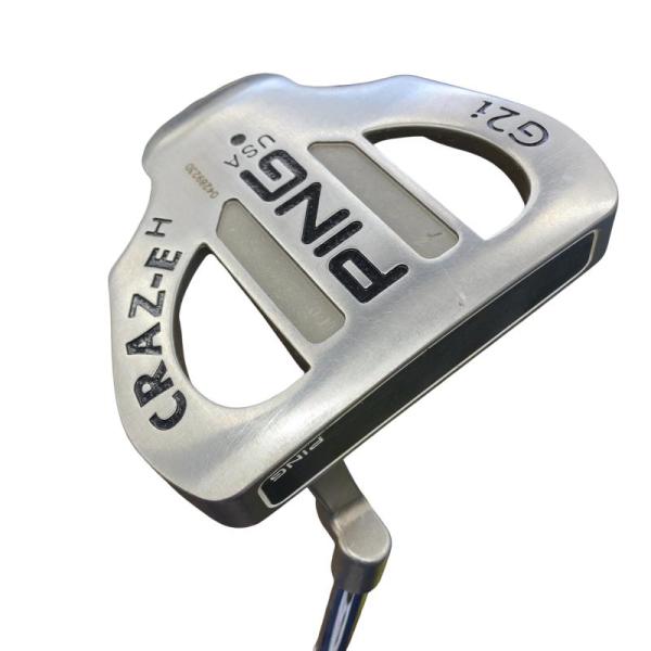 中古　Cランク　ピン　Ｇ２ｉ　Ｇ２ｉ　ＣＲＡＺ−Ｅ　Ｈ　３４インチ　パター　スチール 　フレックスその他 ロフト角:0.00