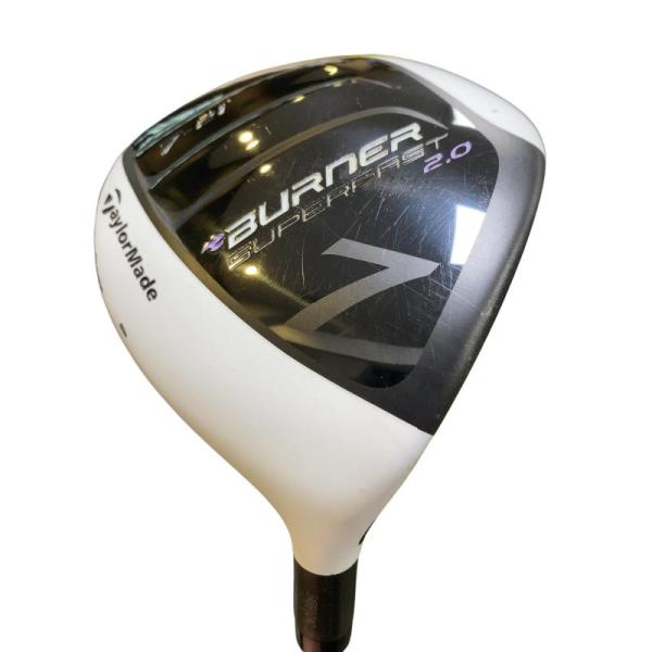 中古　Dランク　テーラーメイド　ＢＵＲＮＥＲ　ＢＵＲＮＥＲ　ＳＵＰＥＲ　ＦＡＳＴ　２．０　７Ｗ　レディース　ＵＳＡ　フェアウェイウッド　リシャフト 　フレックスその他 ロフト角:21.00