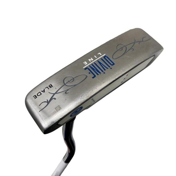 中古　Cランク　オデッセイ　ＤＩＶＩＮＥ　ＬＩＮＥ　ＤＩＶＩＮＥ　ＬＩＮＥ　ＢＬＡＤＥ　３２インチ　レディース　パター　スチール 　フレックスその他 ロフト角:3.00