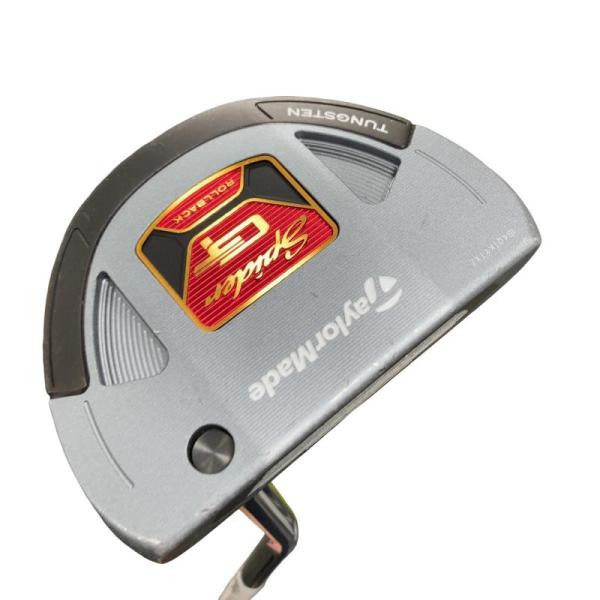 中古　Cランク　テーラーメイド　Ｓｐｉｄｅｒ　ＧＴ　Ｓｐｉｄｅｒ　ＧＴ　ＲＯＬＬＢＡＣＫ　ＳＩＬＶＥＲ／ＢＬＡＣＫ　シングルベンド　３４インチ　パター　スチール 　フレックスその他 ロフト角:3.00