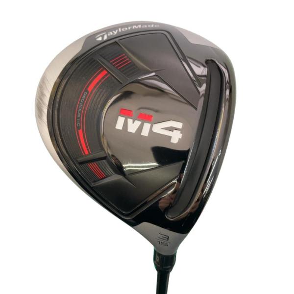 中古　Cランク　テーラーメイド　Ｍ４　Ｍ４（２０２１）　３Ｗ　フェアウェイウッド　Ｆｕｊｉｋｕｒａ　ＡＴＭＯＳ　Ｒｅｄ　５ 　フレックスＲ ロフト角:15.00