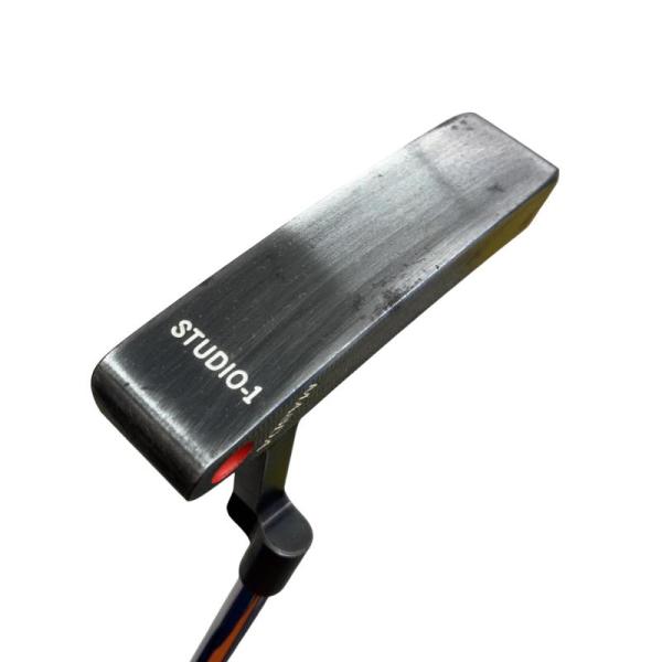 中古　Cランク　ＭＡＳＤＡ　ＭＡＳＤＡ　ＭＡＳＤＡ　ＳＴＵＤＩＯ−１（レッドポイント）　３４インチ　パター　スチール 　フレックスその他 ロフト角:4.00