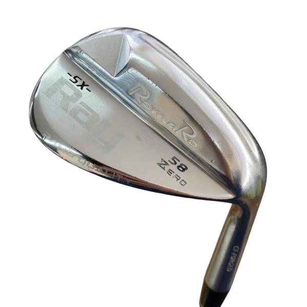 中古　Dランク　ＲｏｍａＲｏ　ＲｏｍａＲｏ　ＲｏｍａＲｏ　Ｒａｙ　ＳＸ　５８°　ウェッジ　Ｄｙｎａｍｉｃ　Ｇｏｌｄ 　フレックスＳ ロフト角:58.00