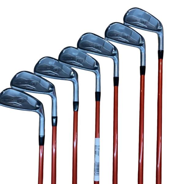 中古　Cランク　ヤマハ　ｉｎｐｒｅｓ　Ｘ　ｉｎｐｒｅｓ　Ｘ　Ｖ　ＦＯＲＧＥＤ（２０１２）　８Ｓ（実本数：７本セット）　アイアンセット　純正特注シャフト 　フレックスＳ ロフト角:25.00
